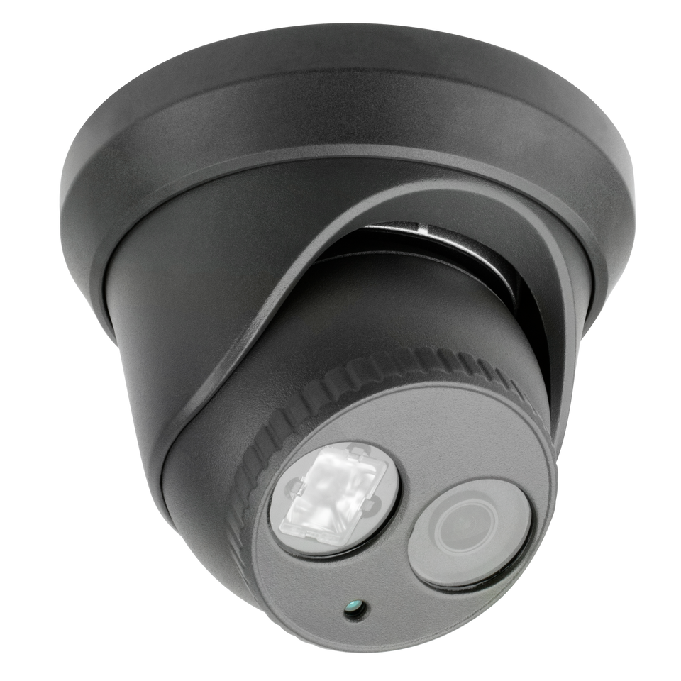 BV Tech Fixed Turret IP Camera 4MP | CA-IPDF-6042-MATRIX-B - BV Security