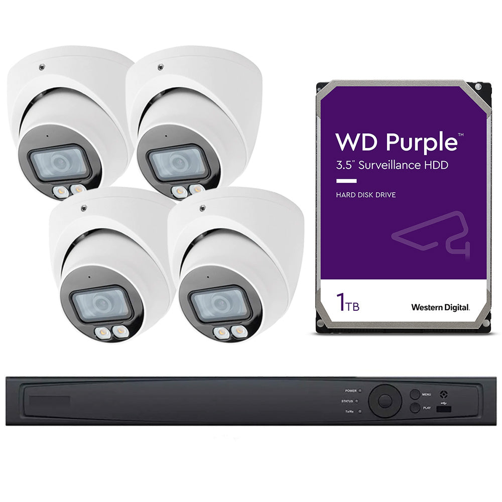 Video Surveillance Bundle | KIT-DVR104-1TB-4-5MP - BV Security