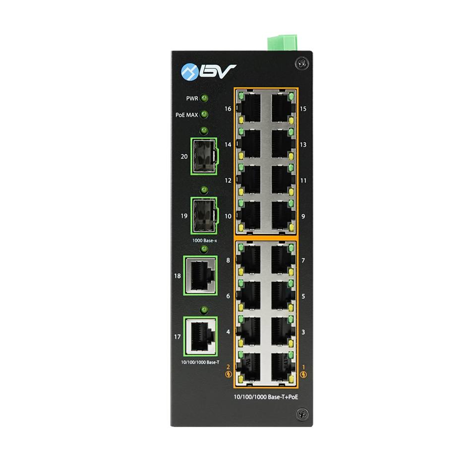 Industry PoE Switches - BV Security