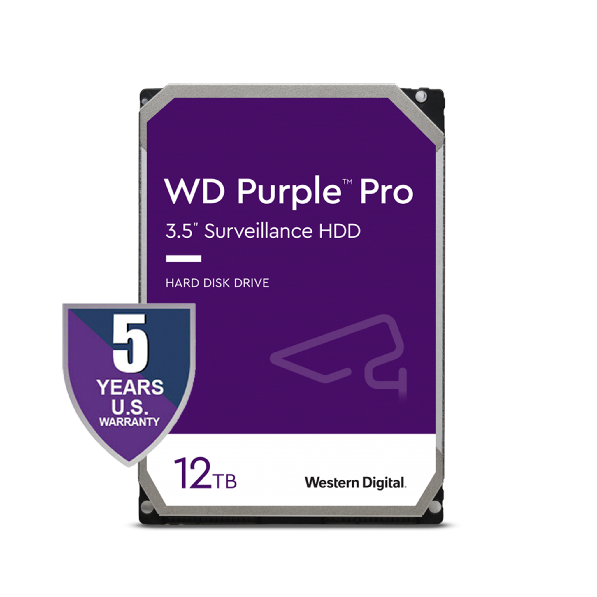 Western Digital Purple Pro Surveillance Hard Drive 12TB - BV Security
